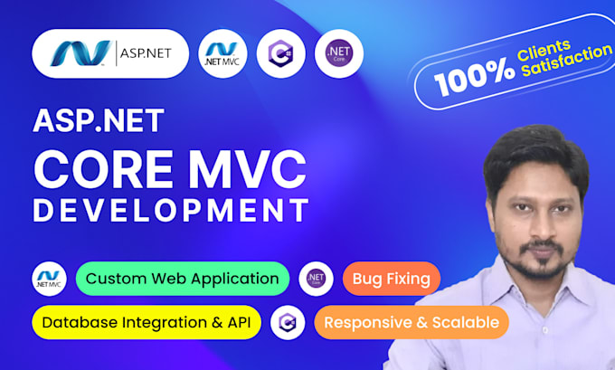 Develop web apps using asp net mvc, asp net core mvc by Nizam5567 | Fiverr