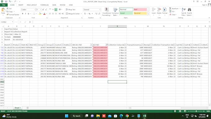 Merge ,clean, data entry in excel by Bappa_p | Fiverr Merge ,clean, data entry in excel by Bappa_p | Fiverr