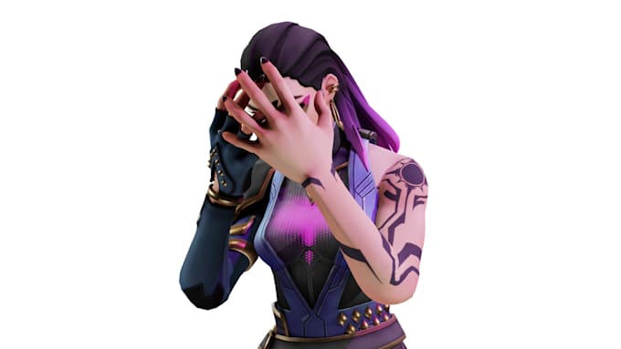 Do valorant agent pngs by Hemilboyz | Fiverr