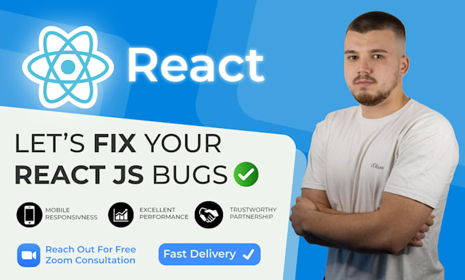 Fix reactjs website bugs and remove all issues and do optimization by ...
