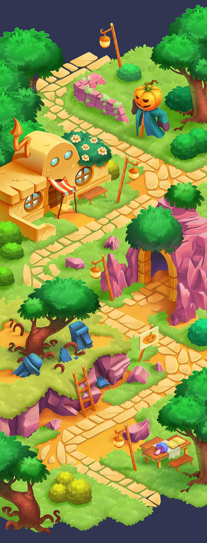 Create 2d game art for you by Krischiffa | Fiverr