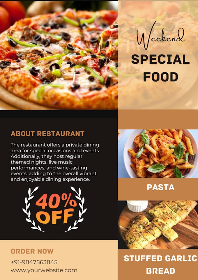 Create eye catching flyer and poster designs for your events by Shradha ...