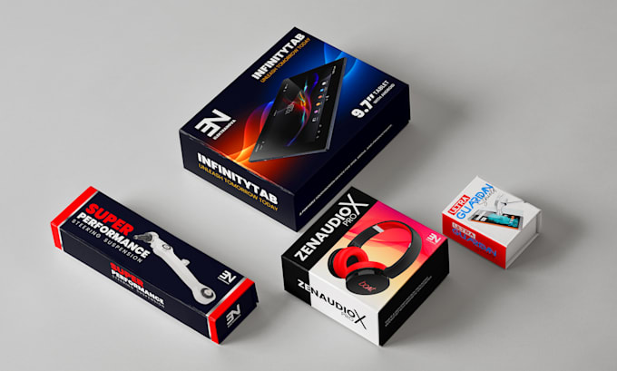 Do eye catchy gadgets box design, packaging design by Ahnafakram143 ...