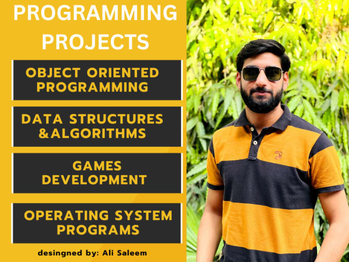 Do Your C Cpp Java And Python Programming Projects By Alisaleem475 Fiverr