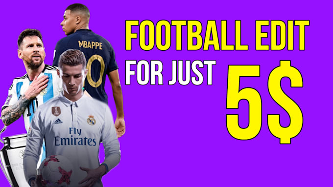 Football edits for reels and shorts by Yadhukrishnan5 | Fiverr