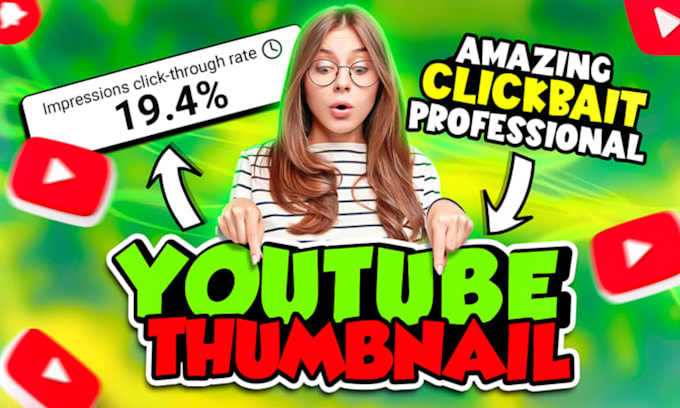 Design attractive eye catchy youtube thumbnail by Maya_alley | Fiverr
