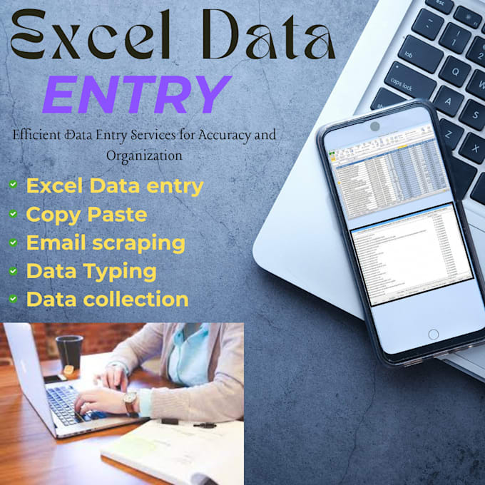 Provide professional data entry services with most accuracy by ...