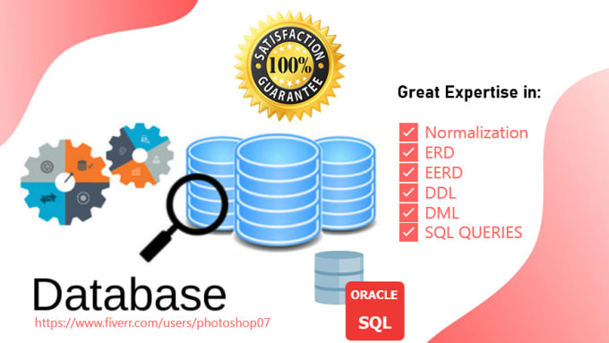 Draw Erd Perform Sql Queries And Do Normalization By Photoshop07 Fiverr