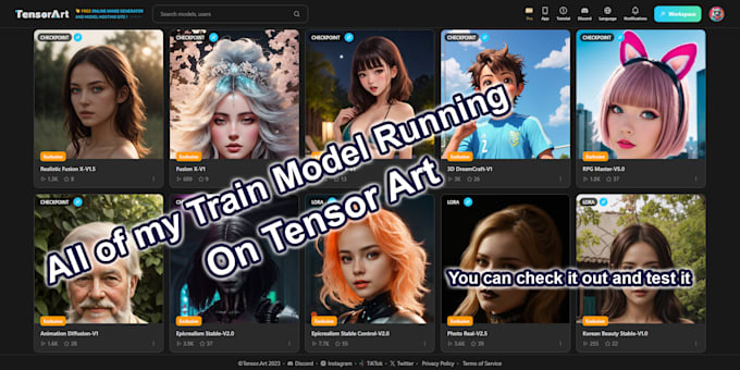 Craft custom ai models for your vision by Joy_jd | Fiverr