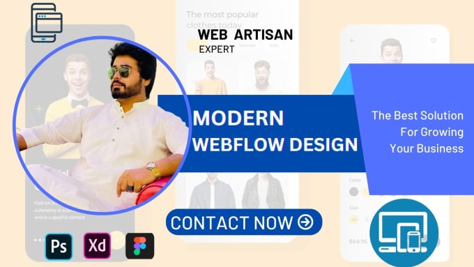 Design modern webflow framer website or figma to webflow by Expert ...