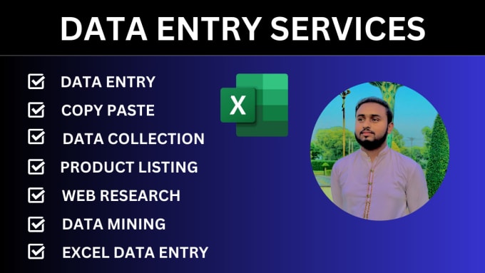 Do data entry, excel, web scraping, excel data entry and typing by M ... Do data entry, excel, web scraping, excel data entry and typing by M ...