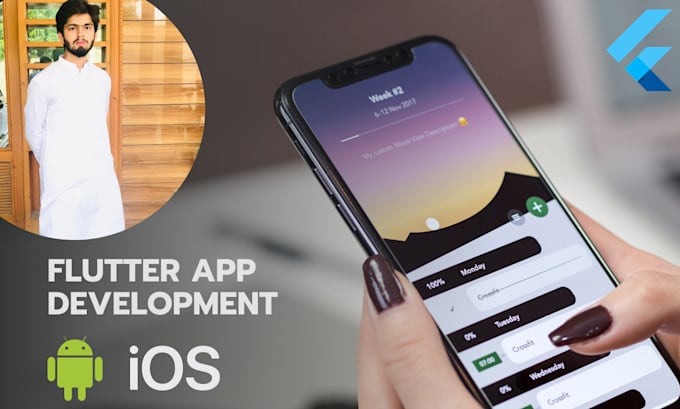 Do flutter mobile app development for android and ios by Tahapanhwar | Fiverr