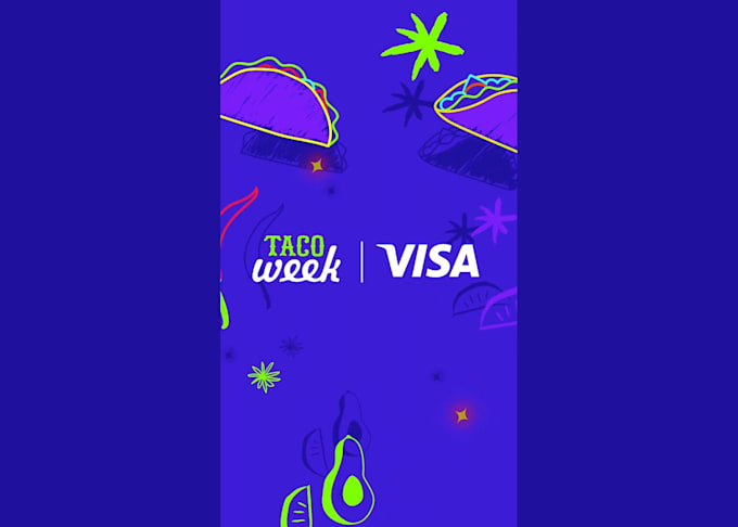 Create a short animated ad, illustration based