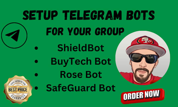 Setup bots for your telegram group to look professional by Double_a1420 ...