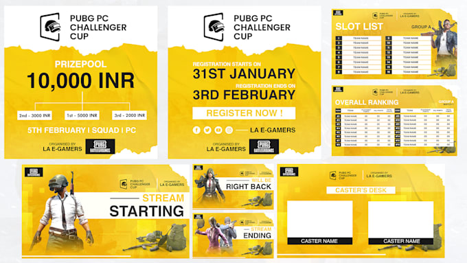 Design a tournament package by Blitz0p | Fiverr