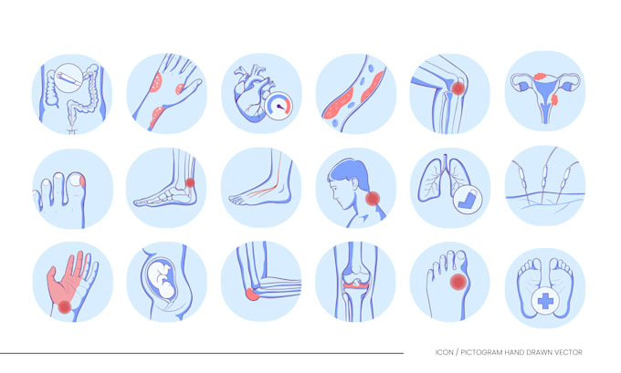 Design icon pictogram flat vector or hand drawn style by Cindyannisa ...