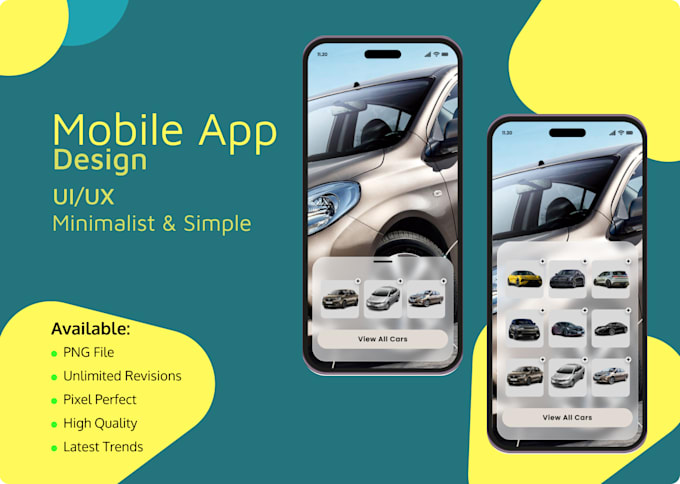 Do mobile app design ui ux using figma by Brownmod | Fiverr