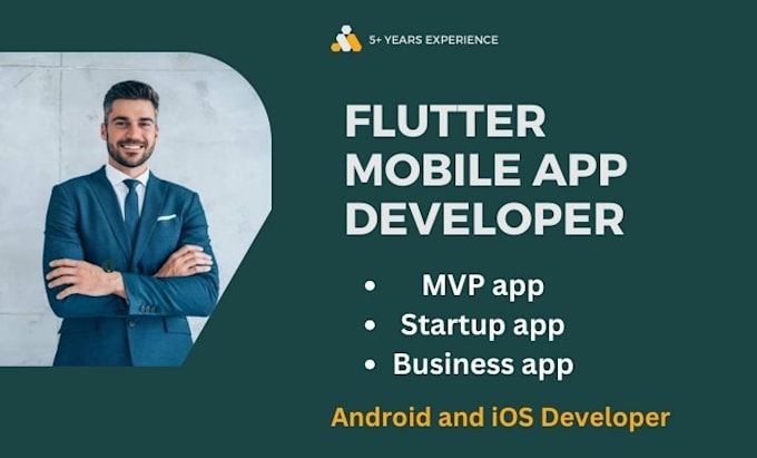 Be your flutter mobile app developer, flutter development by Usmancoder911 | Fiverr