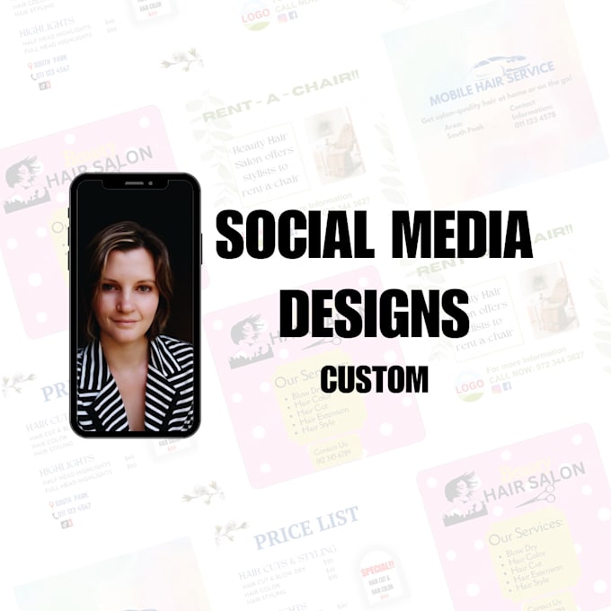 Design commercial social media posts by Templateztemple | Fiverr