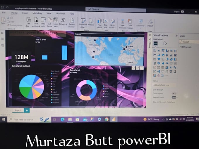 Make Your Boring Excel Datasheets Into Interactive Power Bi Reports By Murtazabutt1 Fiverr