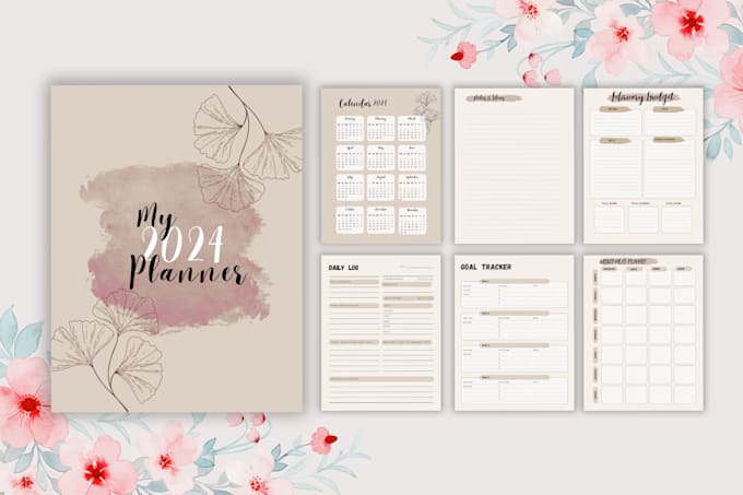 Digital planner, journal and printable planner design by Kary_ahmed ...