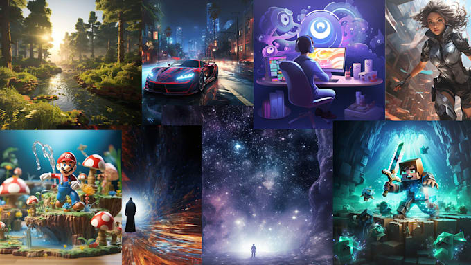 Create custom ai art for you by Michaelstotsky1 | Fiverr