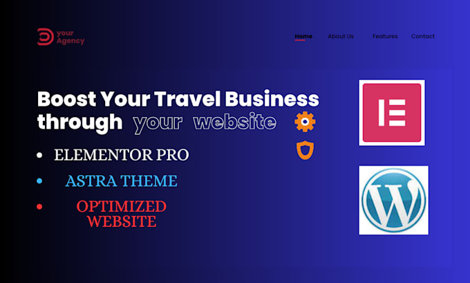 Create a captivating travel agency site with wordpress and elementor ...