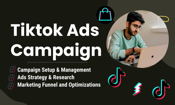 Be Your Tiktok Ads Manager And Run Tik Tok Ads Campaigns And Marketing