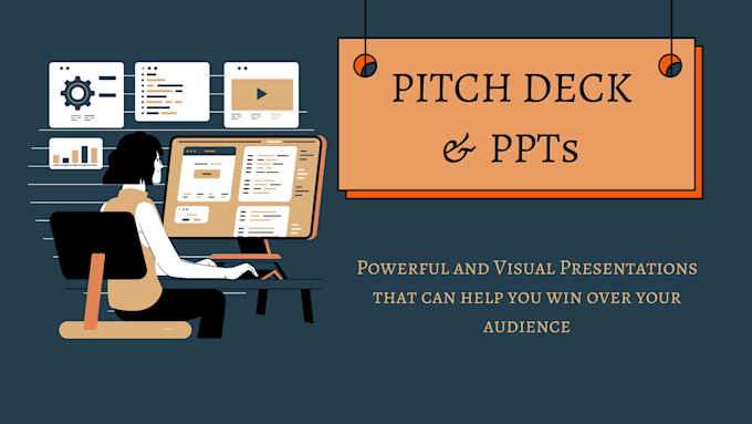 Create visually powerful, neat and winning pitch decks and ppt ...