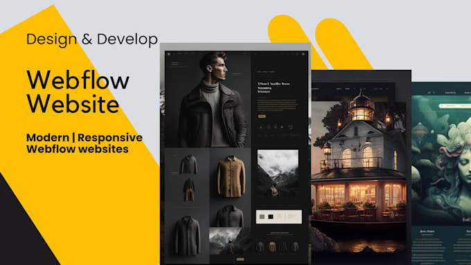Design and develop a custom webflow website by Zeedev | Fiverr