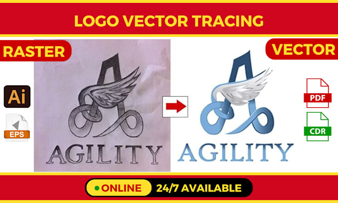 Do perfect manual vector tracing in photoshop by Muhammadzain01 | Fiverr