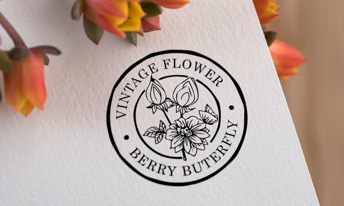 Design 3d circle stamp badge logo by Furqan_graphic | Fiverr