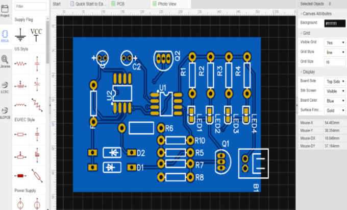 Design professional pcb and schematic in eagle or altium by U ...