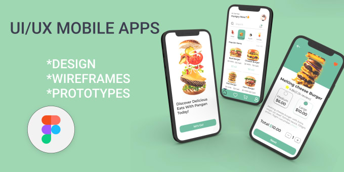 Create aesthetic uiux mobile apps design by figma by Aenajutt9472 | Fiverr