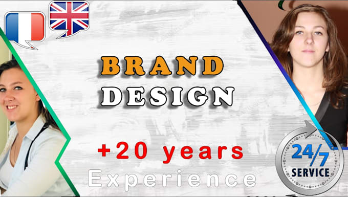 Design your logo and setup your brand identity with pdf style guide by ...