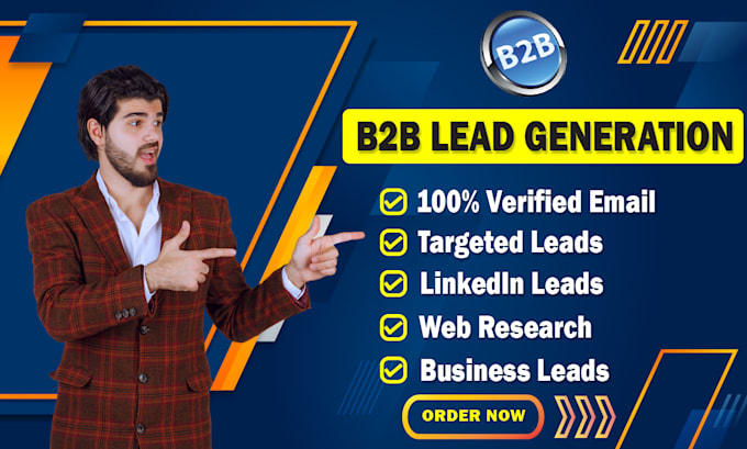 Targeted b2b lead generation and b2b lead gen by Md_ekram_sarkar | Fiverr