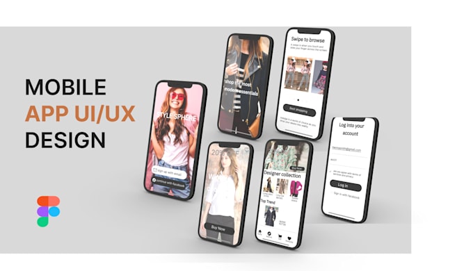 Do mobile app ui ux design in figma by Mahashaikh8 | Fiverr