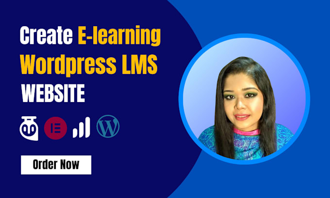 Create a custom wordpress elearning lms website and update your website by Afrin_kazi | Fiverr