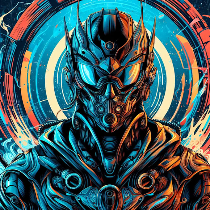 Create sci fi illustration, spaceship and sci fi art by Termeen | Fiverr