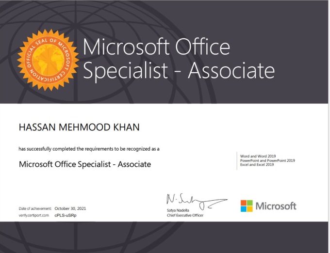Help you prepare microsoft certifications by Hassankhan741 | Fiverr Help you prepare microsoft certifications by Hassankhan741 | Fiverr
