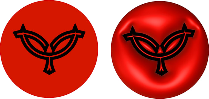 Inflate your logo into 3d adobe illustrator by Pro_yar_designs | Fiverr