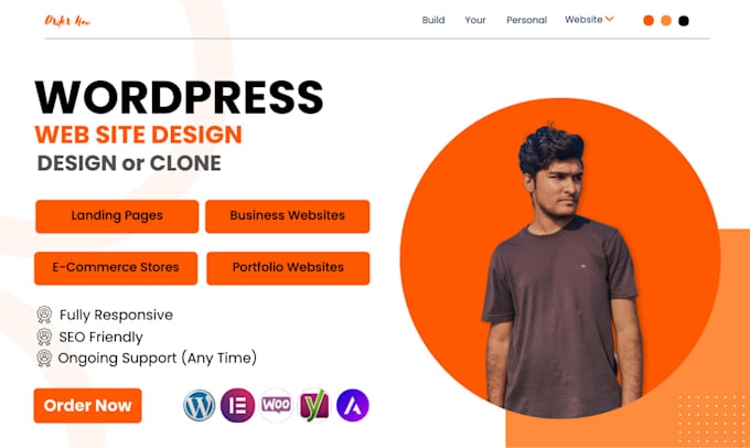 Build stunning personal portfolio wordpress website by Wp_thilan | Fiverr Build stunning personal portfolio wordpress website by Wp_thilan | Fiverr