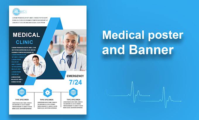 Design medical posters and banners by Aminariaz717 | Fiverr