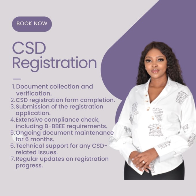 Register and customize your csd profile by Leratomorake | Fiverr
