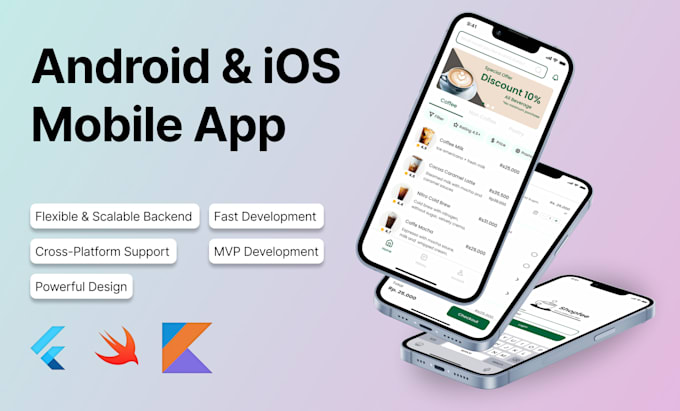 Develop android and ios apps in flutter by Dedicave | Fiverr