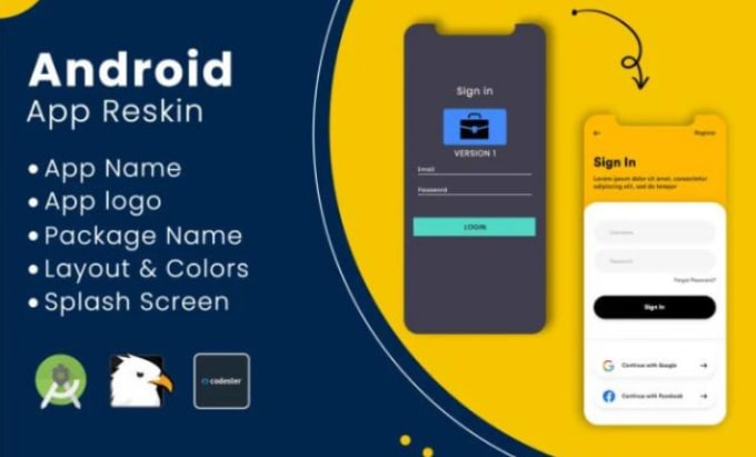 Reskin Rebrand Any Codecanyon Android Ios App Flutter App Or Ionic App By Moeed Hussain Fiverr