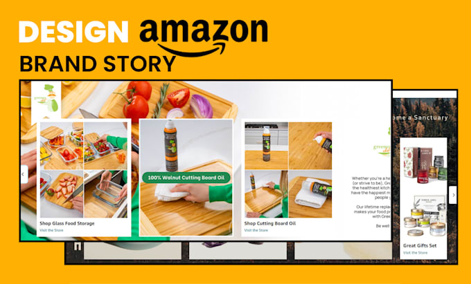 Design amazon brand story, listing images, and amazon ebc, by ...