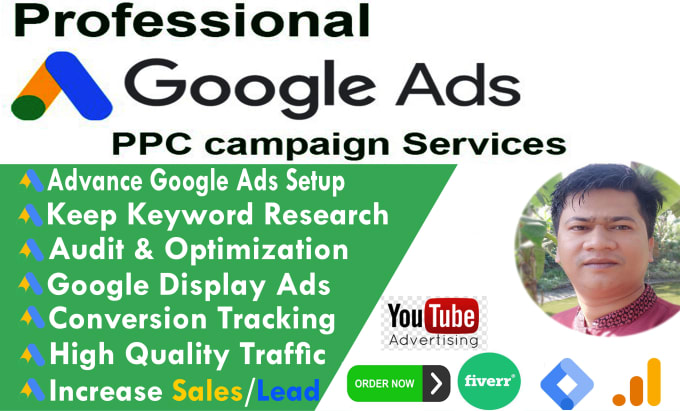 Do google ppc ads campaign setup, audit, optimize and manage by Ahsan ... Do google ppc ads campaign setup, audit, optimize and manage by Ahsan ...