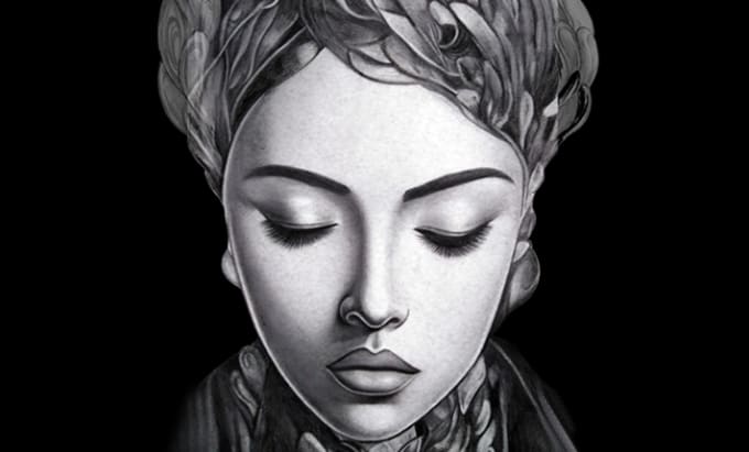 Draw ink art black and white drawings pencil art concept art by ...