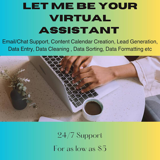 Offer 100 percent virtual assistance and customer support by Mhore_nyke ...